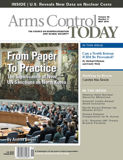 Arms Control Association | The authoritative source on arms control ...