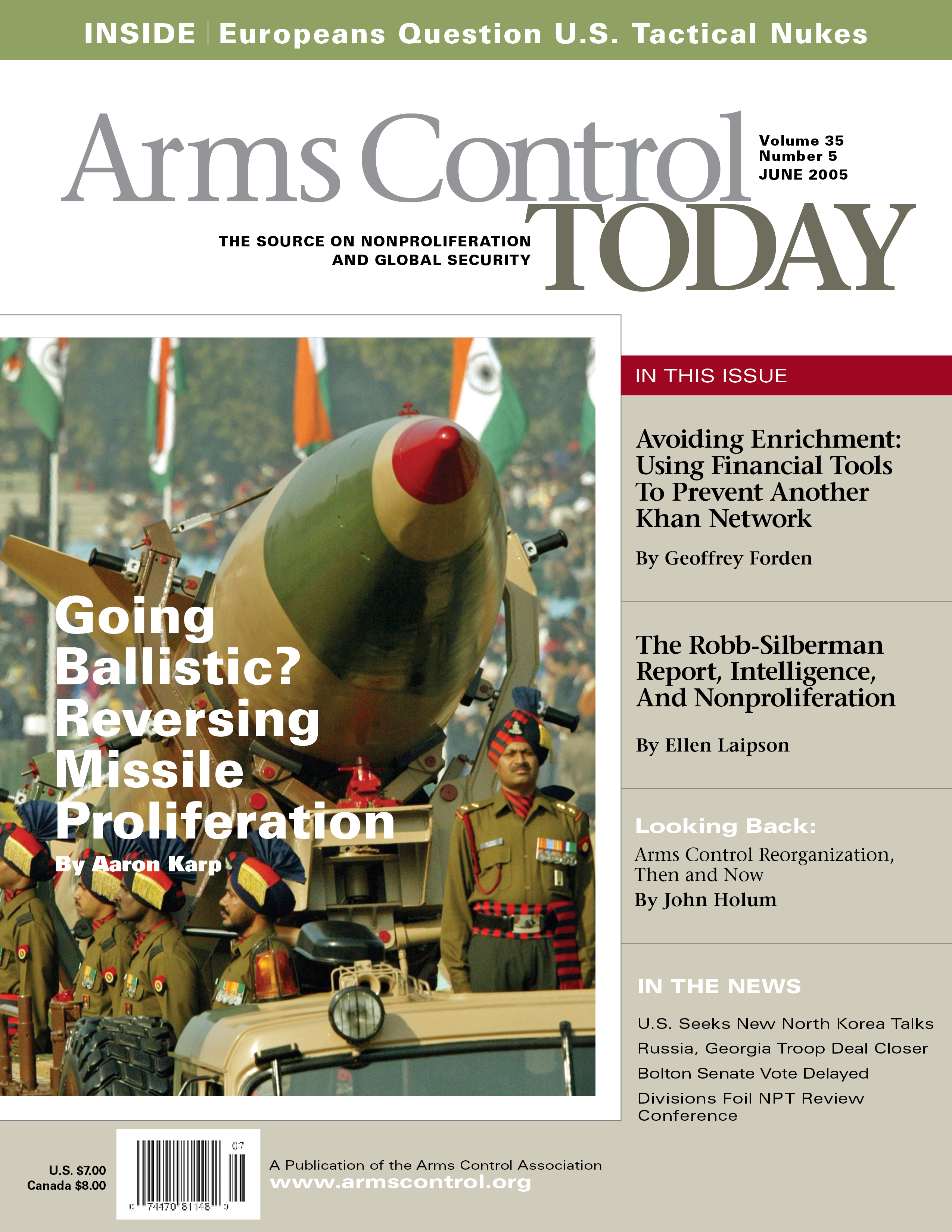 Arms Control Association | The authoritative source on arms control ...