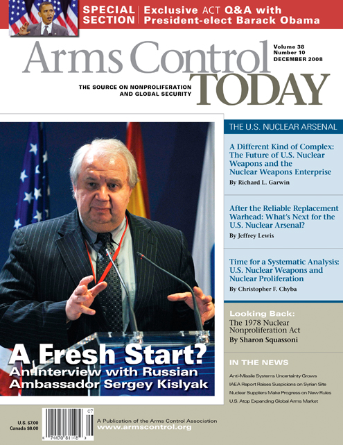 Arms Control Association | The authoritative source on arms control ...