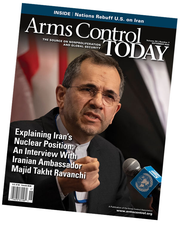 About the Arms Control Association | Arms Control Association